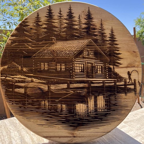 CO2 RF Laser Cutter - Thunder Laser Nova 35 for Precision Work