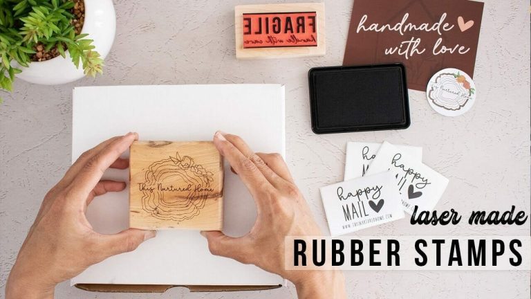 How to Make Rubber Stamps on a Thunder Laser - Top-Quality Laser ...