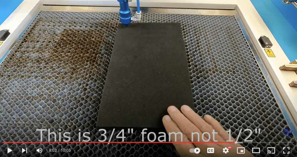 Engraving on Foam with a Thunder Laser - Top-Quality Laser Cutting and ...