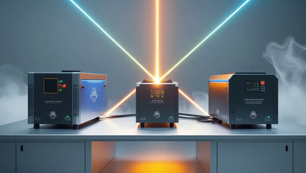 Diode Laser vs CO2 Laser vs Fiber Lasers