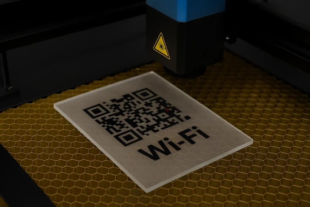 QR Code Laser Engraving (Complete Guide)
