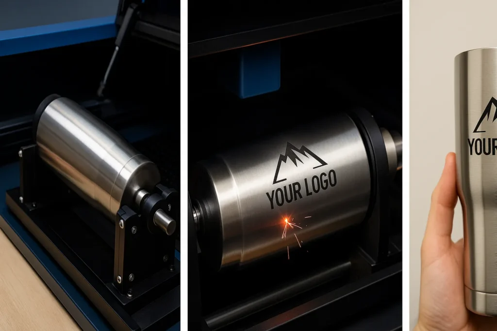 How to Laser Engrave Tumblers?
